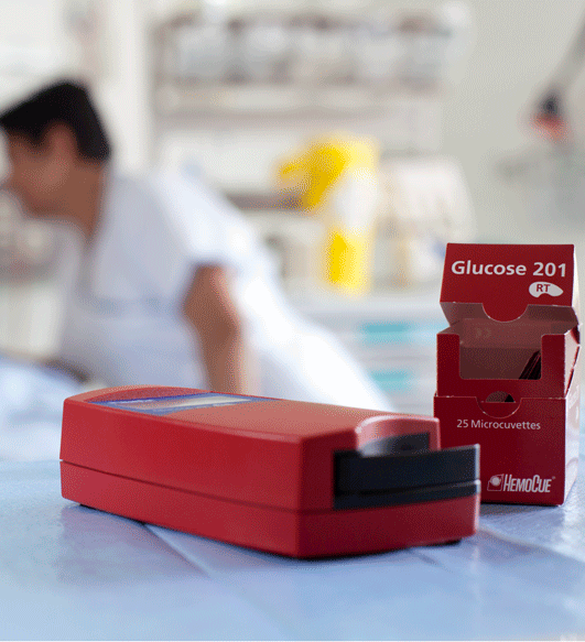 Glucose - HemoCue Glucose 201 RT System - HemoCue Danmark